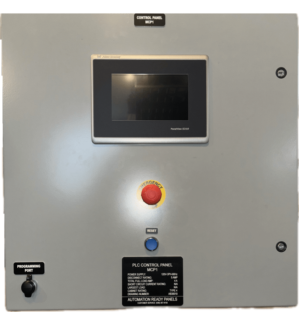 Compactlogix GuardLogix 5380 PLC Panel with Panelview 5000