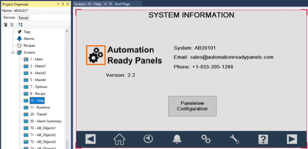 Panelview 800 Displays - Automation Ready Panels