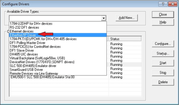 Communication with the PLC - Standard