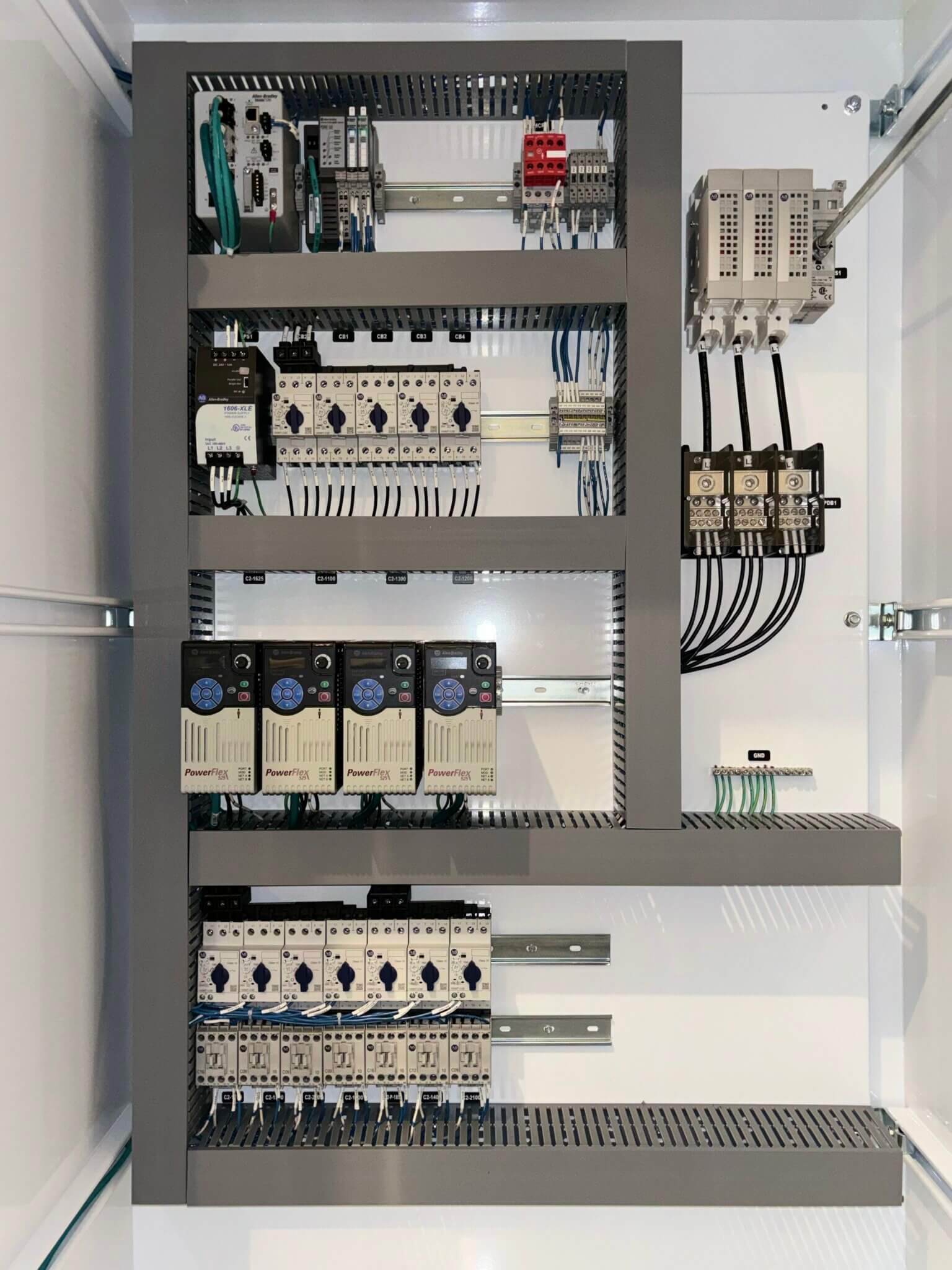 Powerflex 525 VFD Panel with Ethernet/IP Networking
